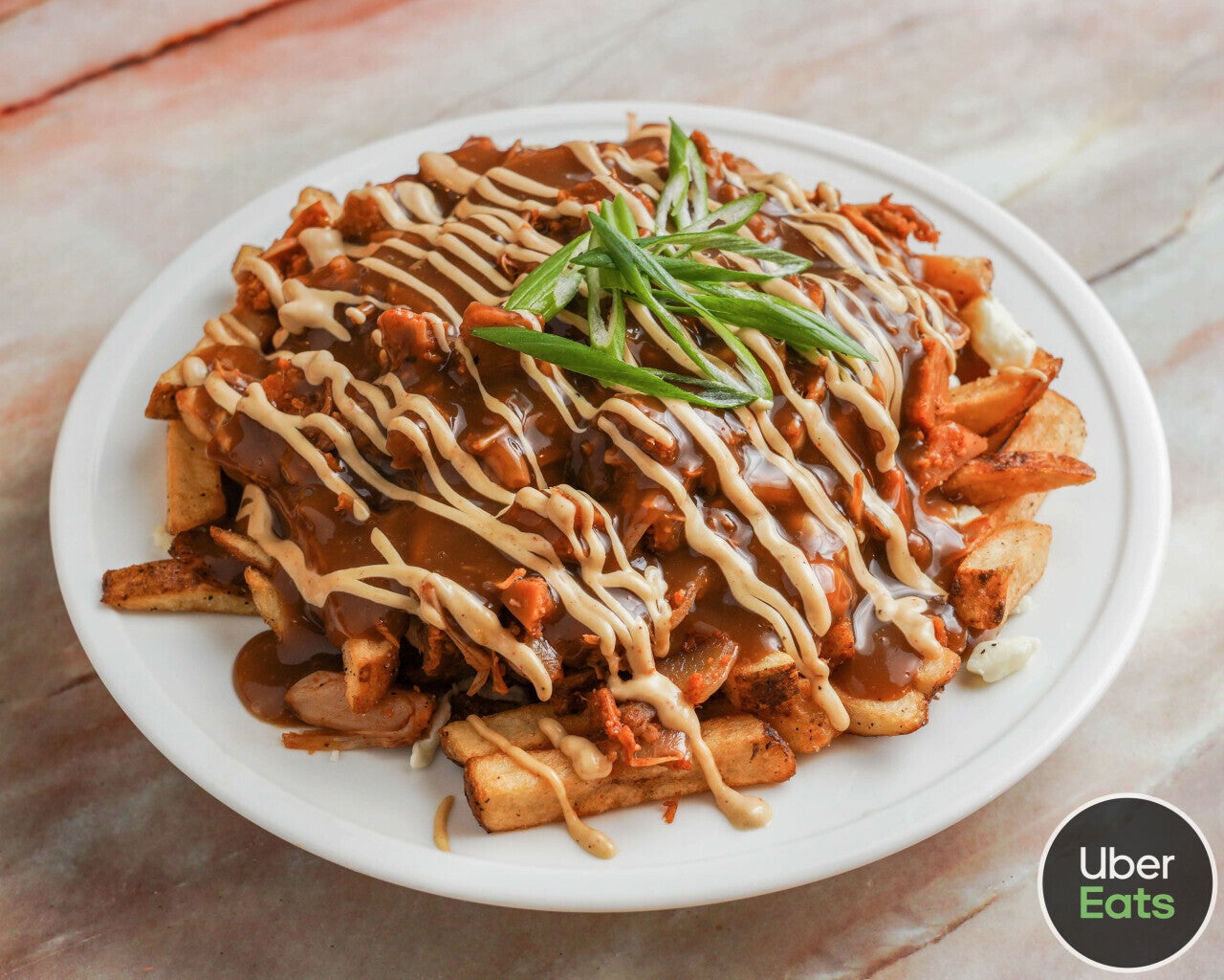 Jacked up BBQ Jackfruit Poutine | Pimento Jerk Kitchen and Food Truck
